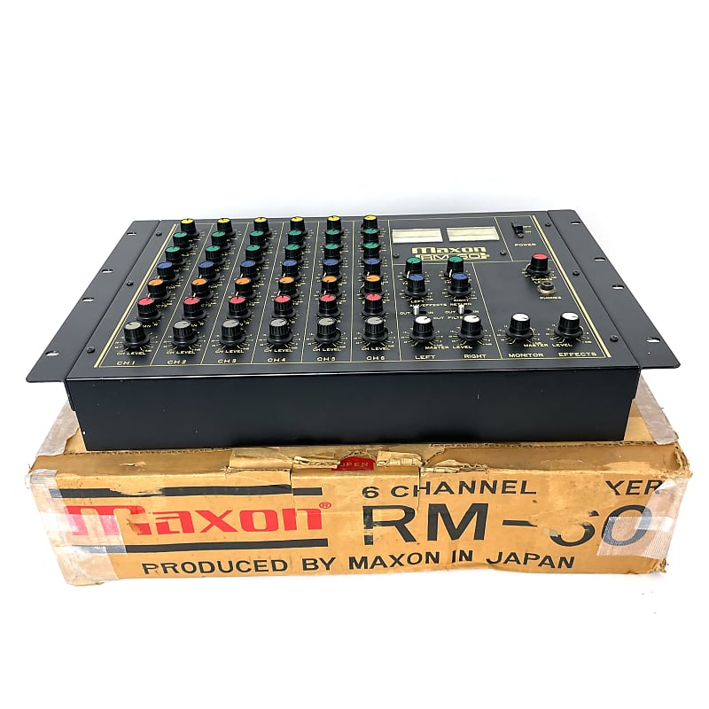 Maxon (Ibanez) RM-60 w/Original Box Rotary 6 | Reverb Australia