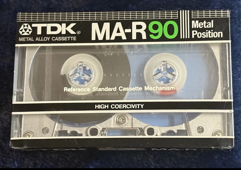 TDK MA-R 90 Minute Type IV Metal Audio Cassette 80s - | Reverb UK