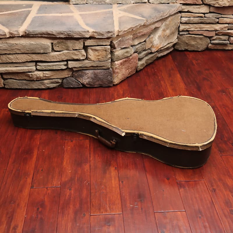 Circa 1940 Geib Challenge Soft shell guitar case | Reverb