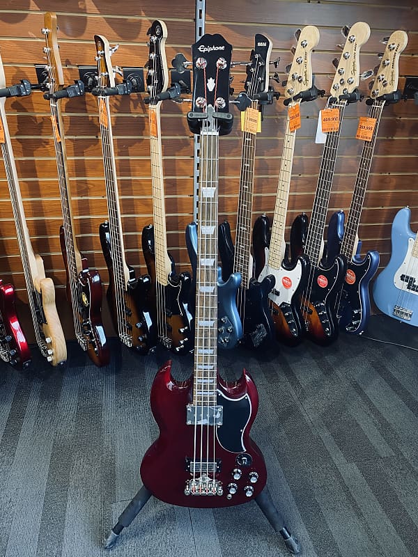 Epiphone EB-3 - Cherry | Reverb Canada