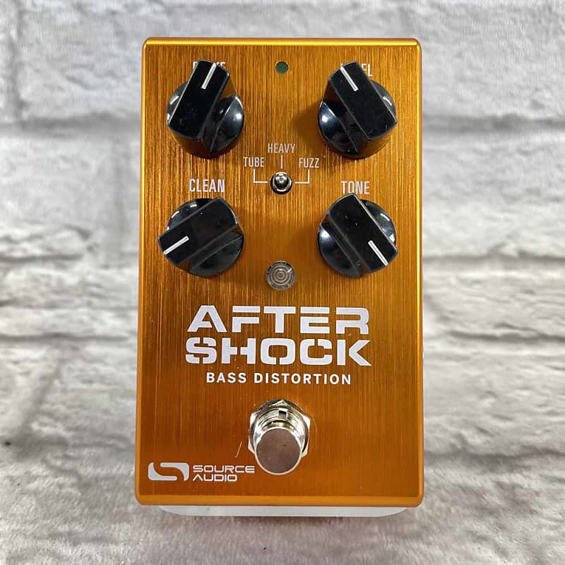 Used: Source Audio After Shock Bass Distortion Pedal | Reverb