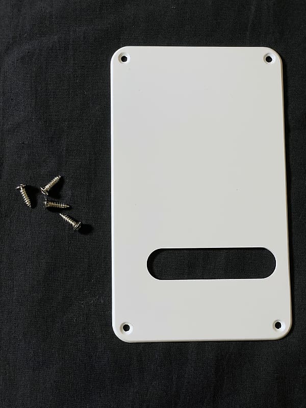 PRS SE Silver Sky 2022 White back plate / tremolo cover plate | Reverb