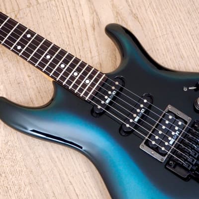 1992 Ibanez Radius Series 540R Electric Guitar Blue Burst 1992 Ibanez Radius Series 540R Electric Guitar Blue Burst