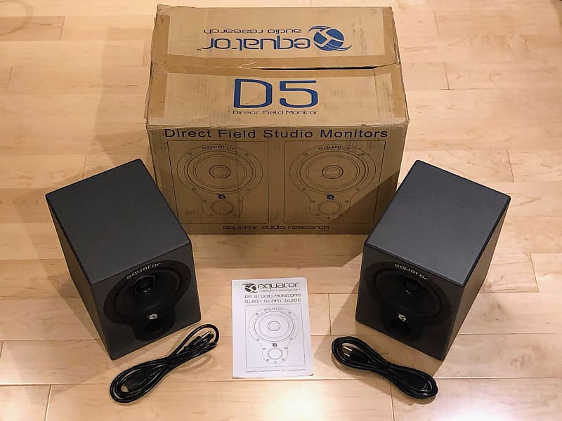 Equator Audio D5 (Pair) - MINT & COMPLETE!!! | Reverb