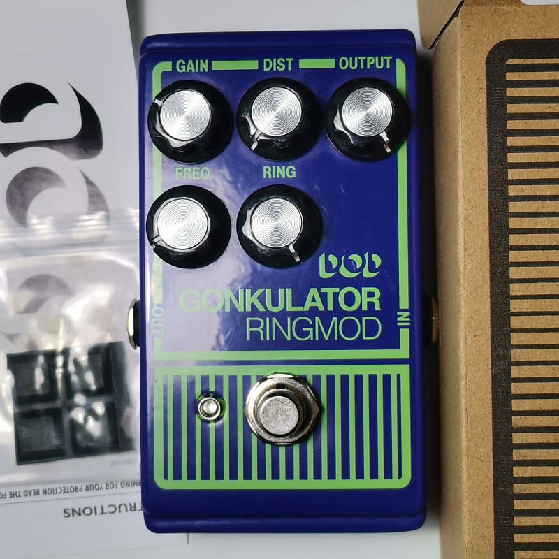 DigiTech DOD Gonkulator Ring Modulator / box and manual | Reverb