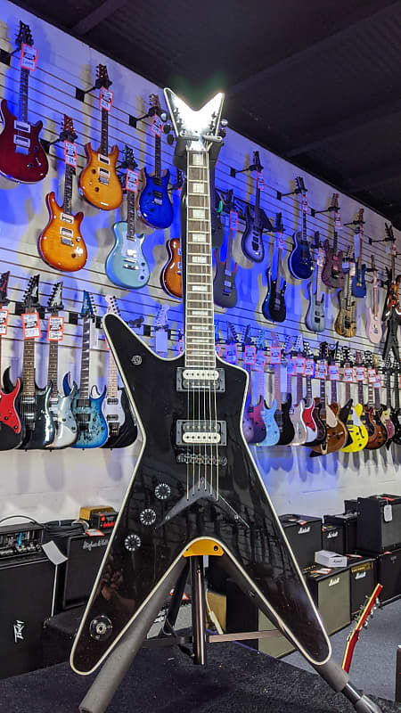 Dean ML Select Left Handed Electric Guitar Classic Black | Reverb