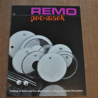 Remo/Pro-Mark Drum Heads and Sticks catalog booklet | Reverb Canada