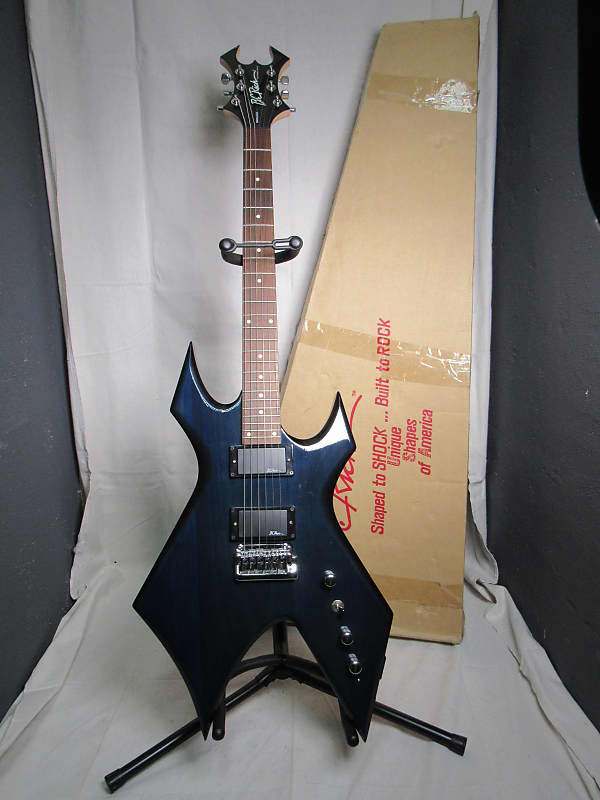 B.C. Rich Warlock Platinum Series Blue | Reverb
