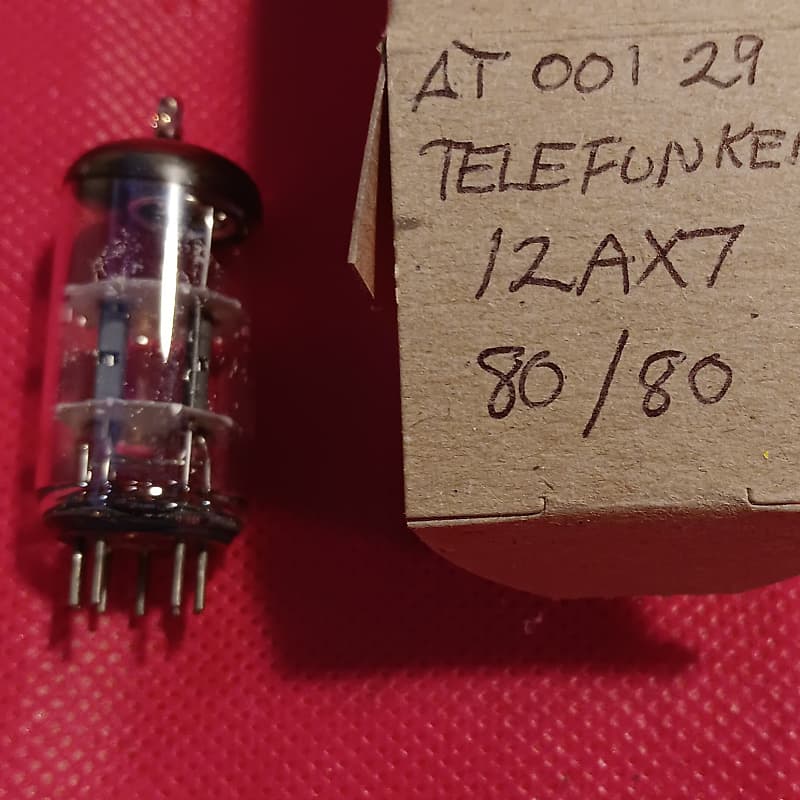 Telefunken 12ax7 1967 | Reverb
