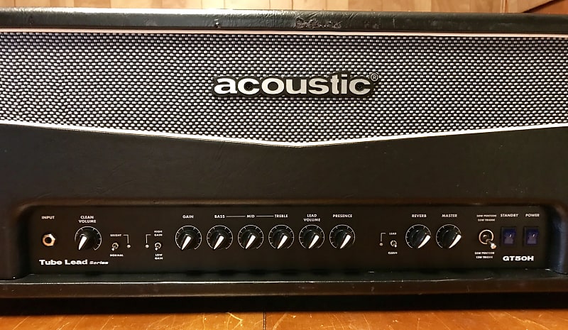 Acoustic GT50H Tube Lead Series Guitar Amplifier Head | Reverb