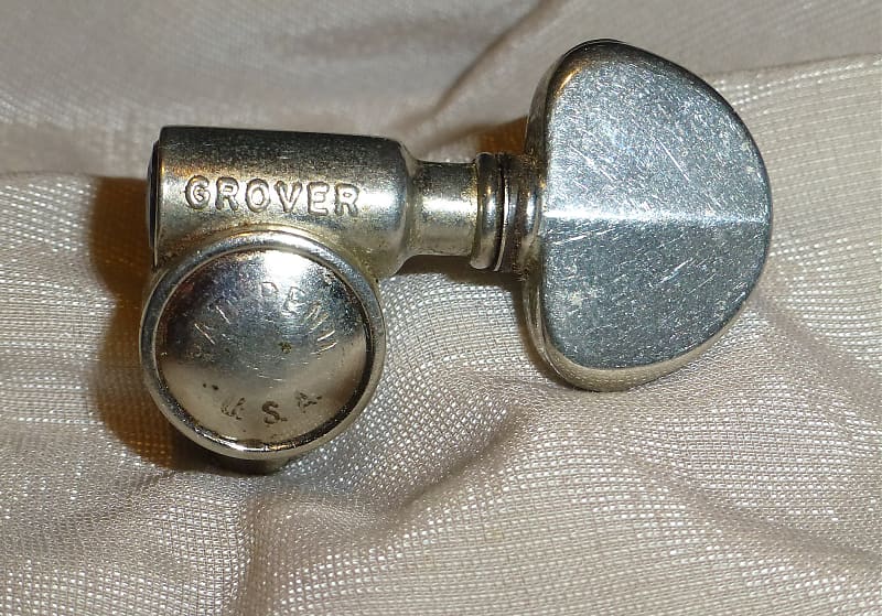 Gibson Vintage 1950s Grover Patent Pending Made in USA Nickel | Reverb
