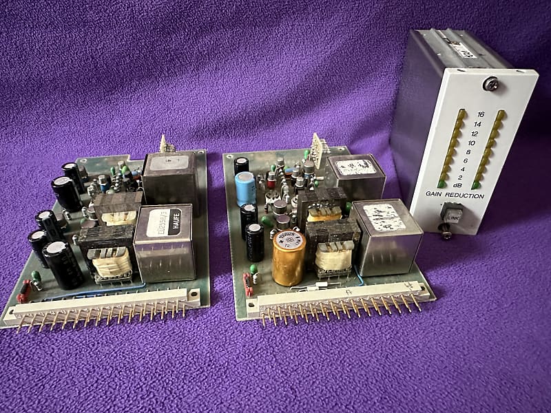 TAB U373a Compressor Pair + LAWO Gain reduction-meter. One of | Reverb