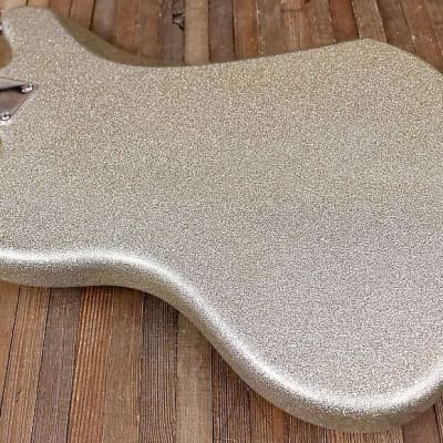 Seuf Guitars OH-10 Offset JM - Silver Sparkle | Reverb