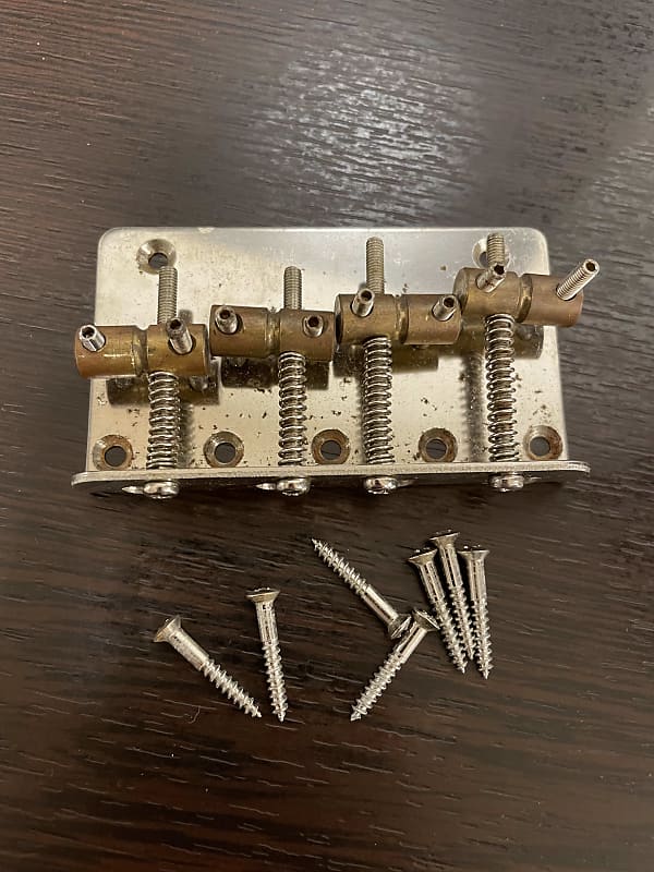 Fender P-Bass Bridge 2010s - Chrome | Reverb UK