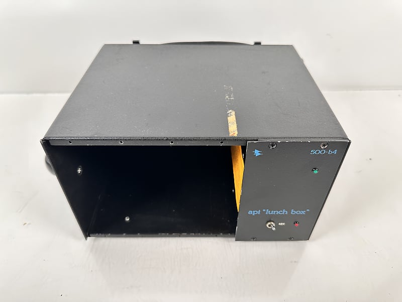 API 500-b4 Lunchbox - 4 Space 500 Series Rack | Reverb