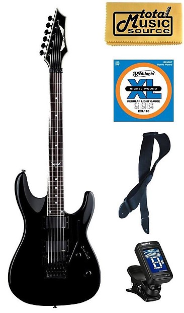 Dean Custom 550 Floyd Electric Guitar, Classic Black, FREE | Reverb