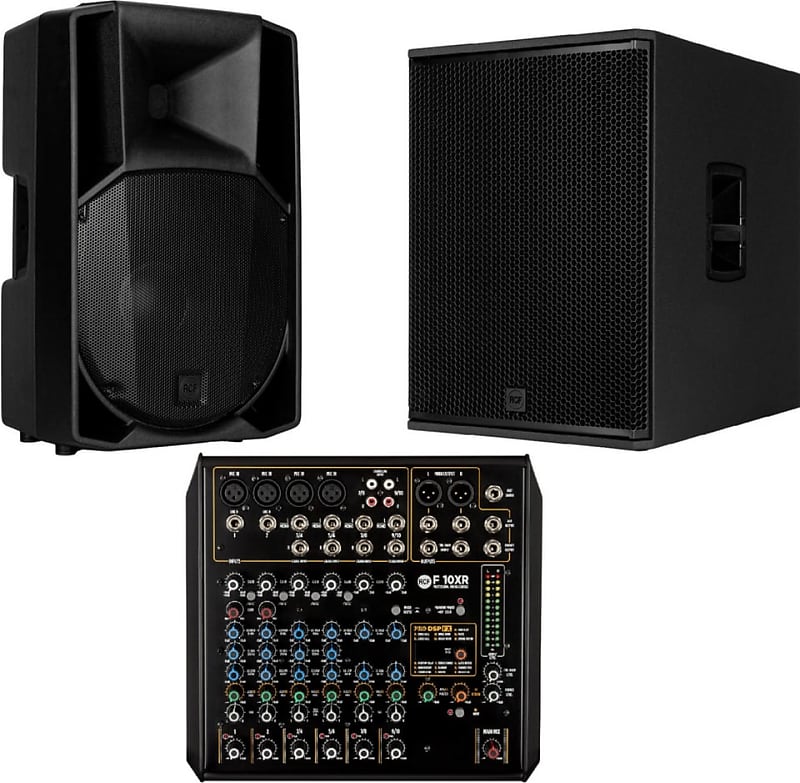 RCF ART 715-A MK5 15" Powered Speaker 1400W + SUB 18-AX 18" | Reverb