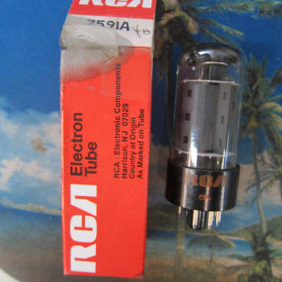 PR NOS Vintage RCA 7591A Power Tubes, NEW, 1960s, USA, Ex | Reverb
