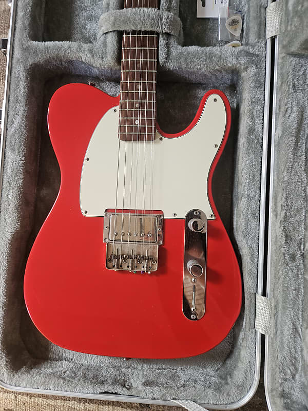 Voccoli Guitars 9-String Esquire Nitro Red | Reverb