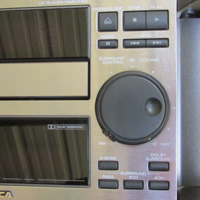 Sharp OPTONICA CD-U10 Stereo-CD/Dual Cassette/Amp/Tuner-AS | Reverb