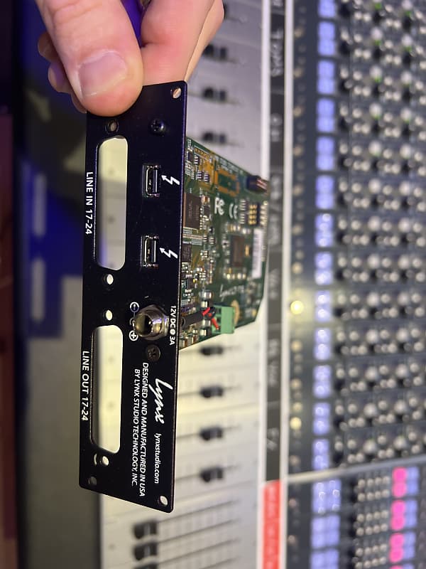 Lynx LT-TB 2010’s - Black thunderbolt card | Reverb