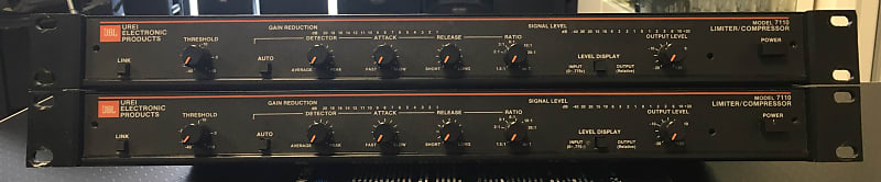 JBL /UREI 7110 Limiter/Compressor Pair | Reverb