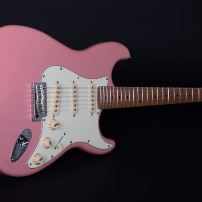 Electric Guitar Jet Guitars JS-300 JS300 BGD Burgundy Pink | Reverb