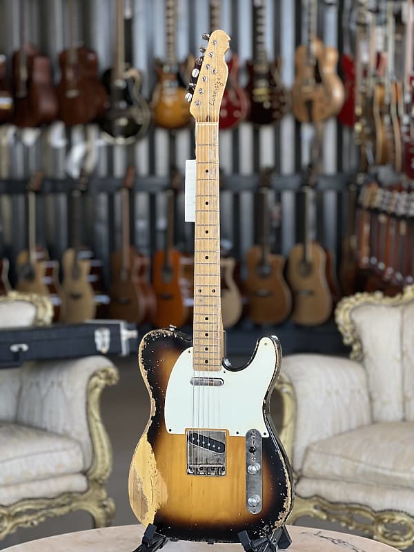 Lorenzi Custom Instruments - 53 Tele Tobacco Burst | Reverb