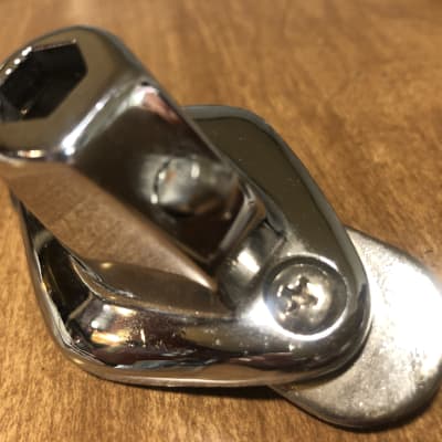 Pearl MIJ Maxwin 70’s Chrome hex Tom drum mount excellent | Reverb