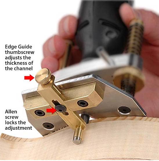 Elmer Guitar Router Edge Guide, Create Binding | Reverb Australia