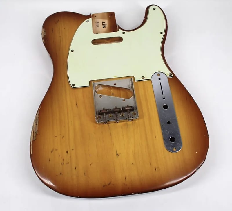MJT Lightweight Telecaster Body 2022 Honeyburst Aged Nitro | Reverb