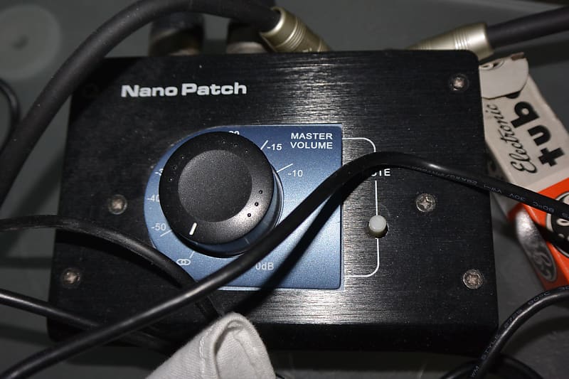SM pro audio Nano Patch......passive volume control 2 channel | Reverb