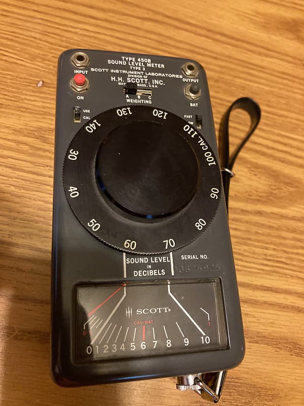 Scott Instrument Labs Type 450B Sound Level Meter | Reverb