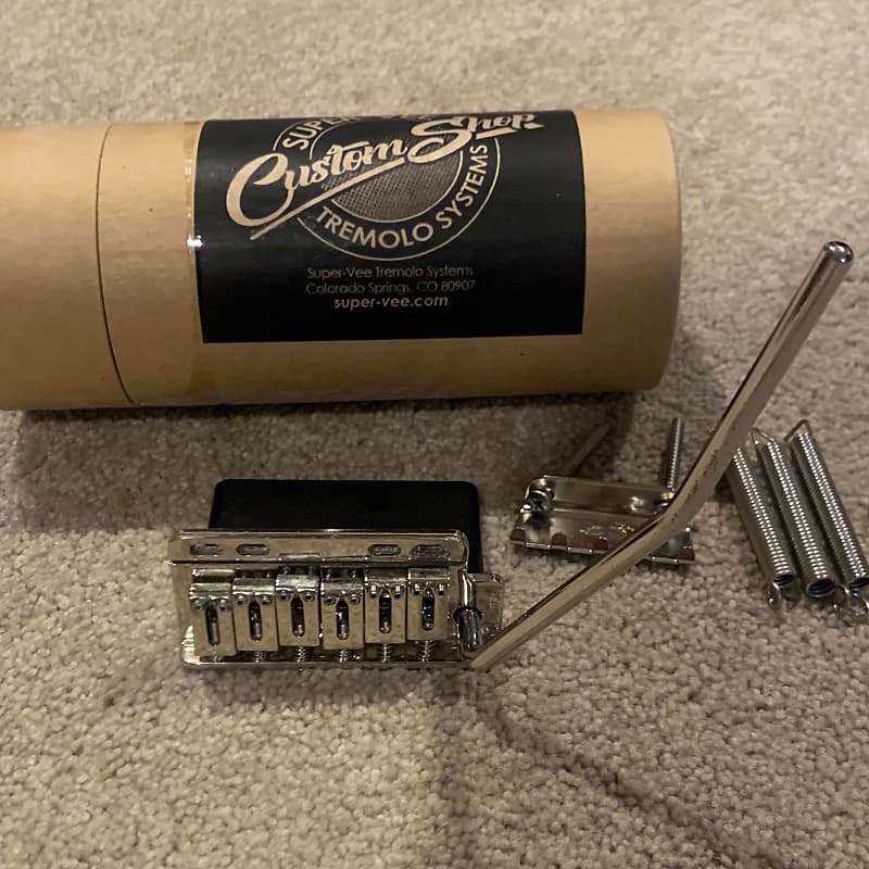 Super-Vee Blade Runner Tremolo System 2022 - Nickel | Reverb
