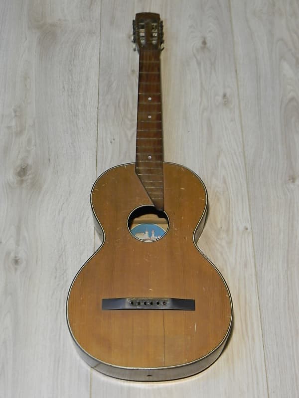 PROJEKT alte SCHÜRRLEIN parlor Gitarre Nürnberg Germany | Reverb UK