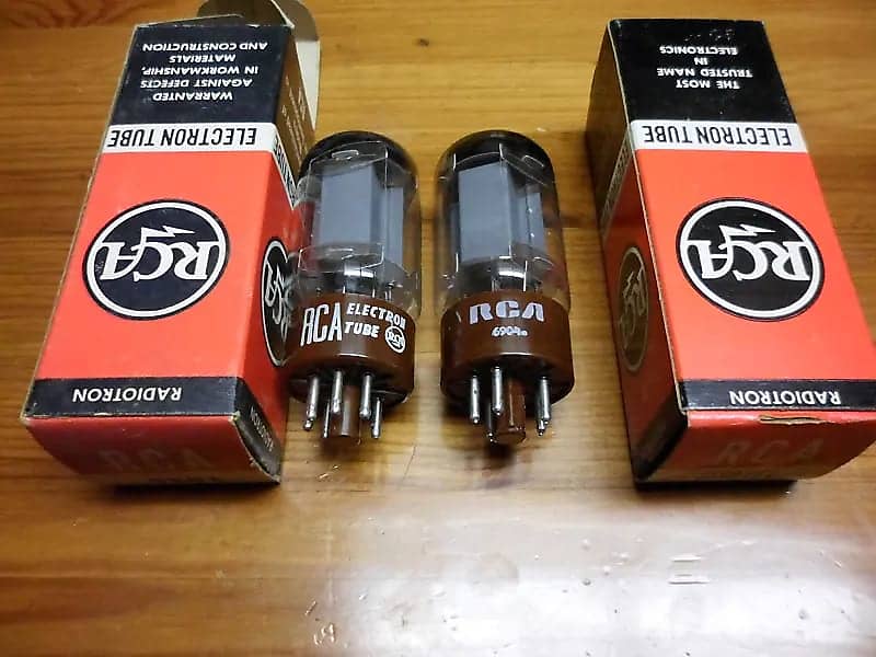 RCA Tung Sol Nos Nib 5881 6L6 Tubes 1960's | Reverb