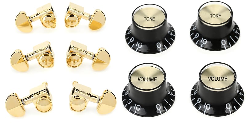 Grover 102G Original Rotomatics Tuning Machines Set - Gold | Reverb