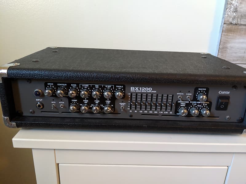 Carvin BX1200 Dual Mono Bass Amplifier | Reverb