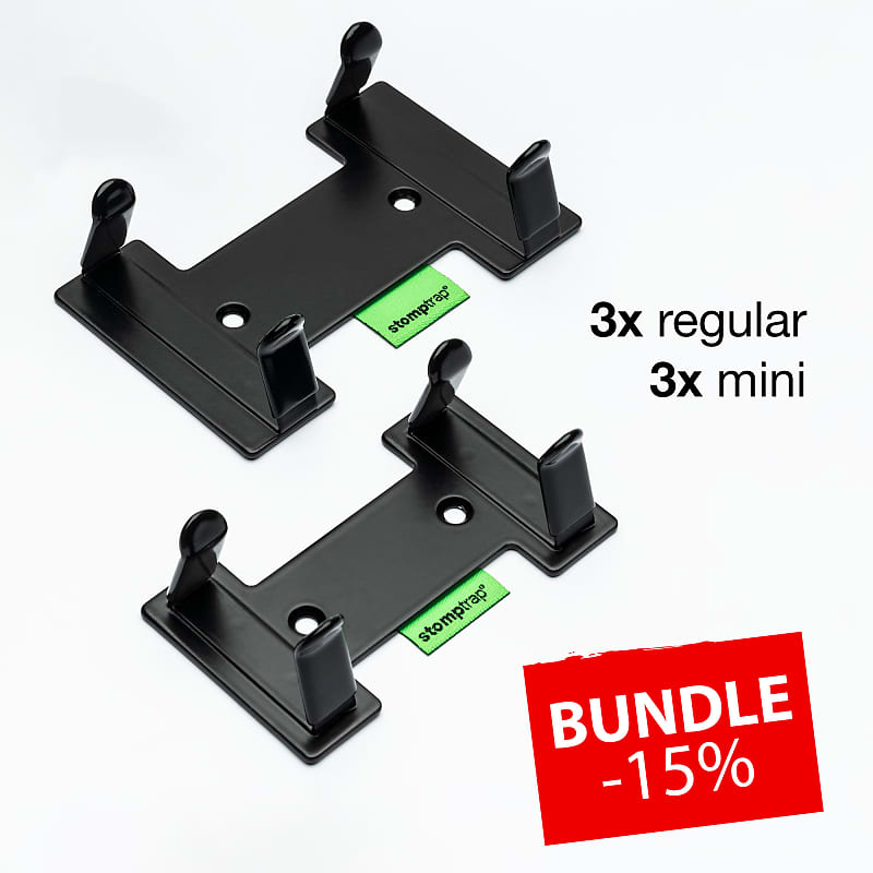 stomptrap 3 regular + 3 mini bundle | Reverb