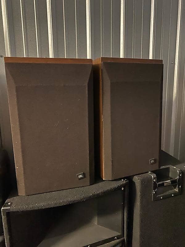 Vintage 1970s JBL L46 2-Way Speaker Pair - NEW FOAM Surrounds | Reverb