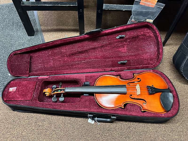 Used J. Balaton Stringed Instrument 4/4 Full Sized Violin w/ | Reverb