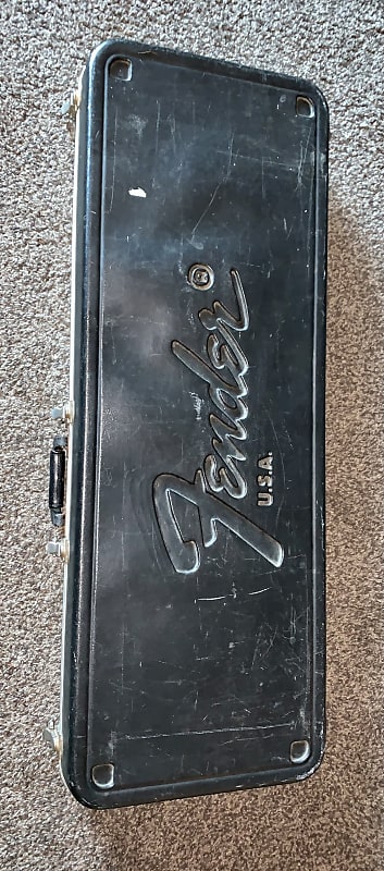 Vintage 1980's Fender Hardshell has case for STRATOCASTER or | Reverb