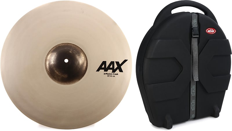 Sabian 18 inch AAX X-Plosion Crash Cymbal - Brilliant Finish | Reverb