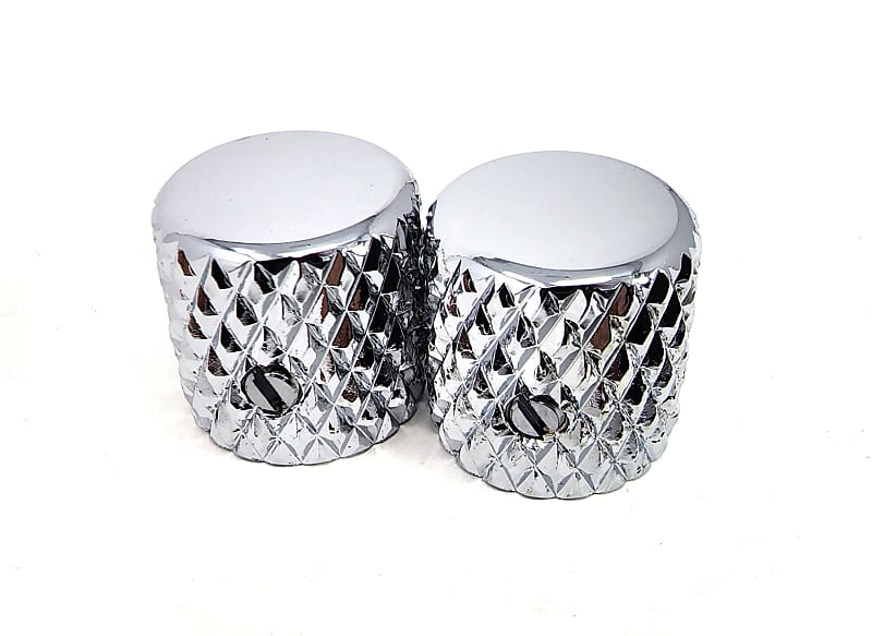 Gotoh Heavy Knurl Barrel Knobs for Telecaster or Stratocaster | Reverb
