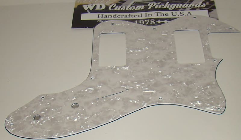 Replacement Pickguard For Fender Telecaster Thinline®, Two | Reverb