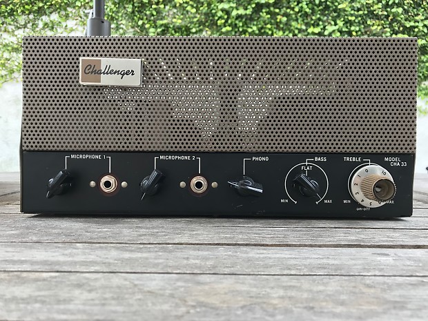 Bogen Challenger CHA-33 1961 Converted PA to Guitar Amp Head, | Reverb