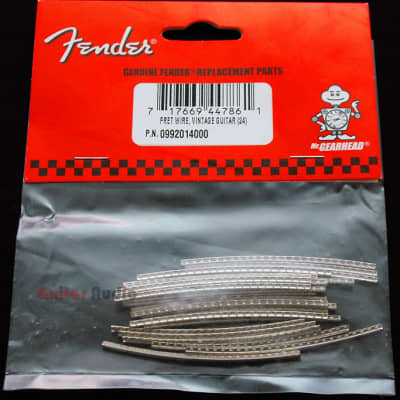 Fender 099-2014-000 Vintage-Style Guitar Fret Wire (24) | Reverb