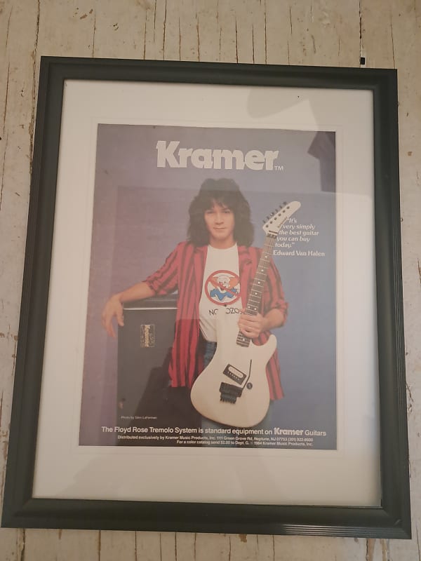 1984 Kramer Baretta Advertisement | Reverb