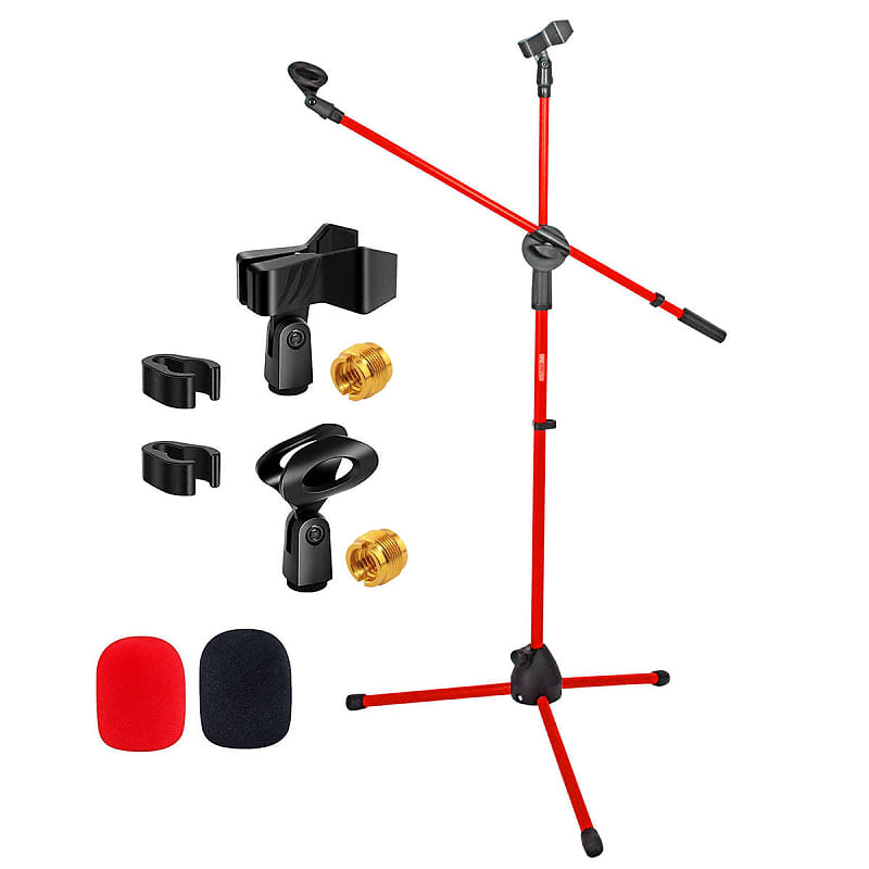 5Core Tripod Mic Stand Heavy Duty Adjustable Floor Microphone | Reverb