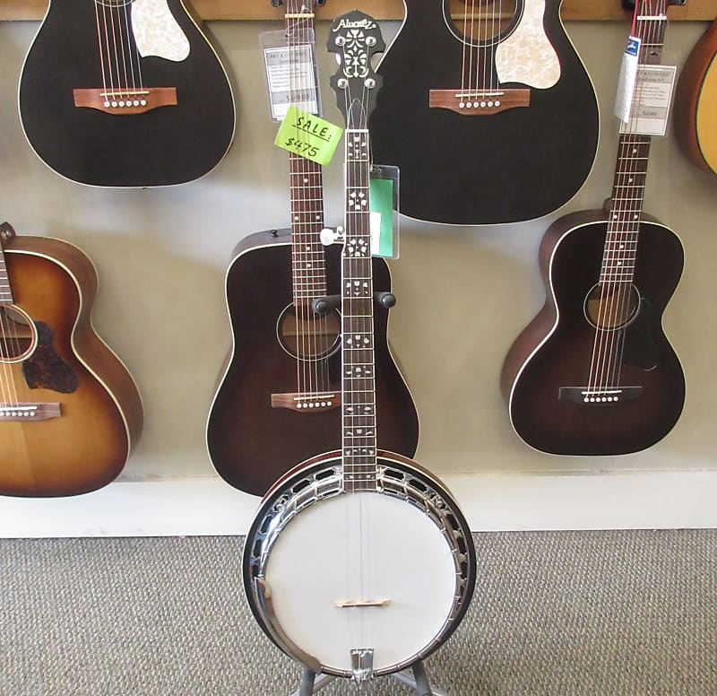 Alvarez 4294 Silver Bell 5-String Banjo 1990's | Reverb